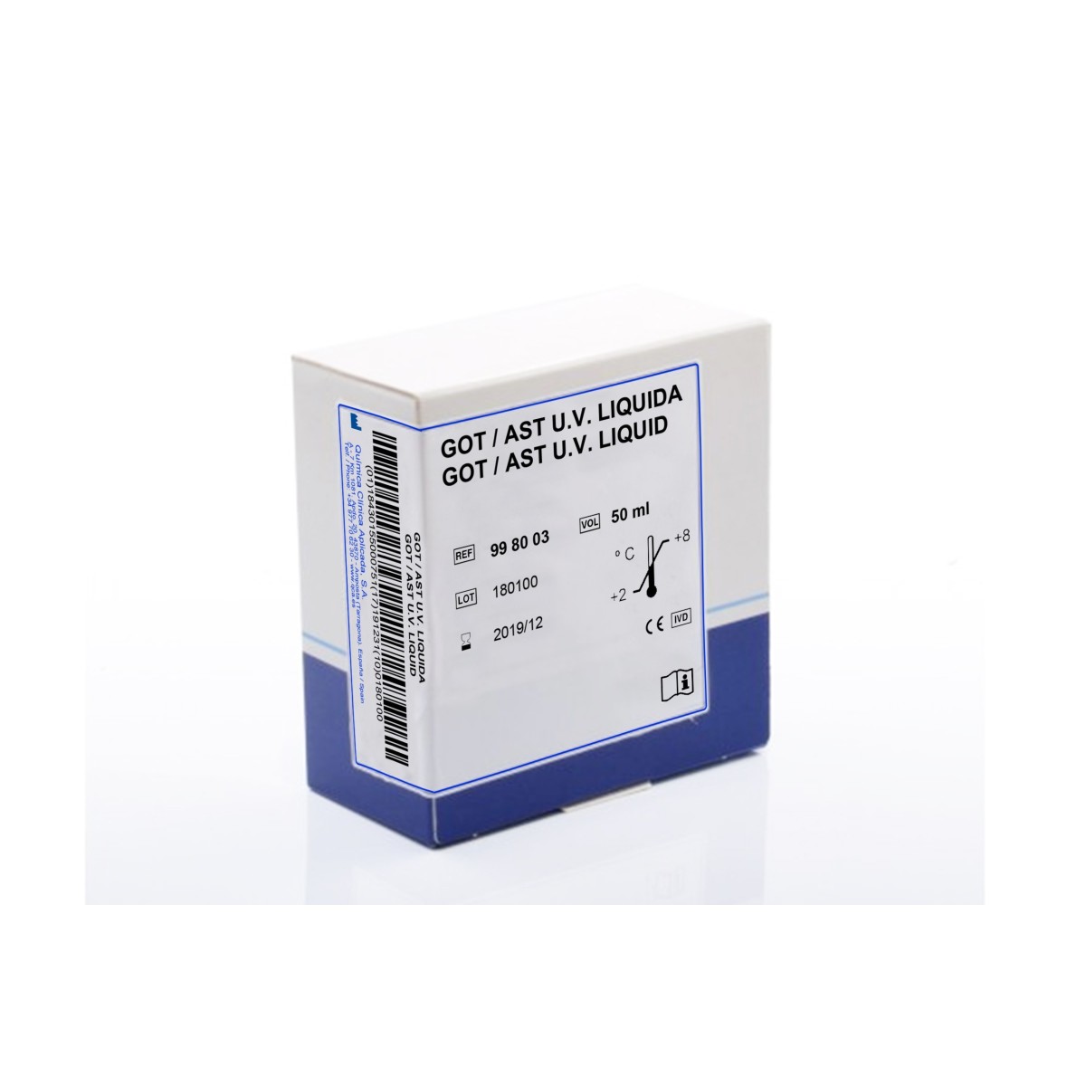 GOT/AST UV LÍQUIDA, 940 mL
