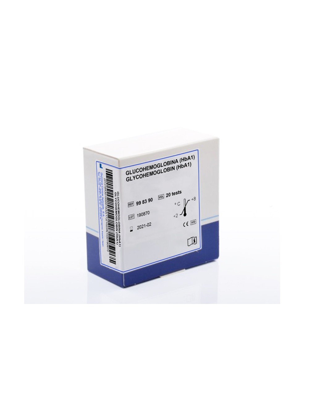 GLYCOHEMOGLOBIN (HbA1), 20 tests