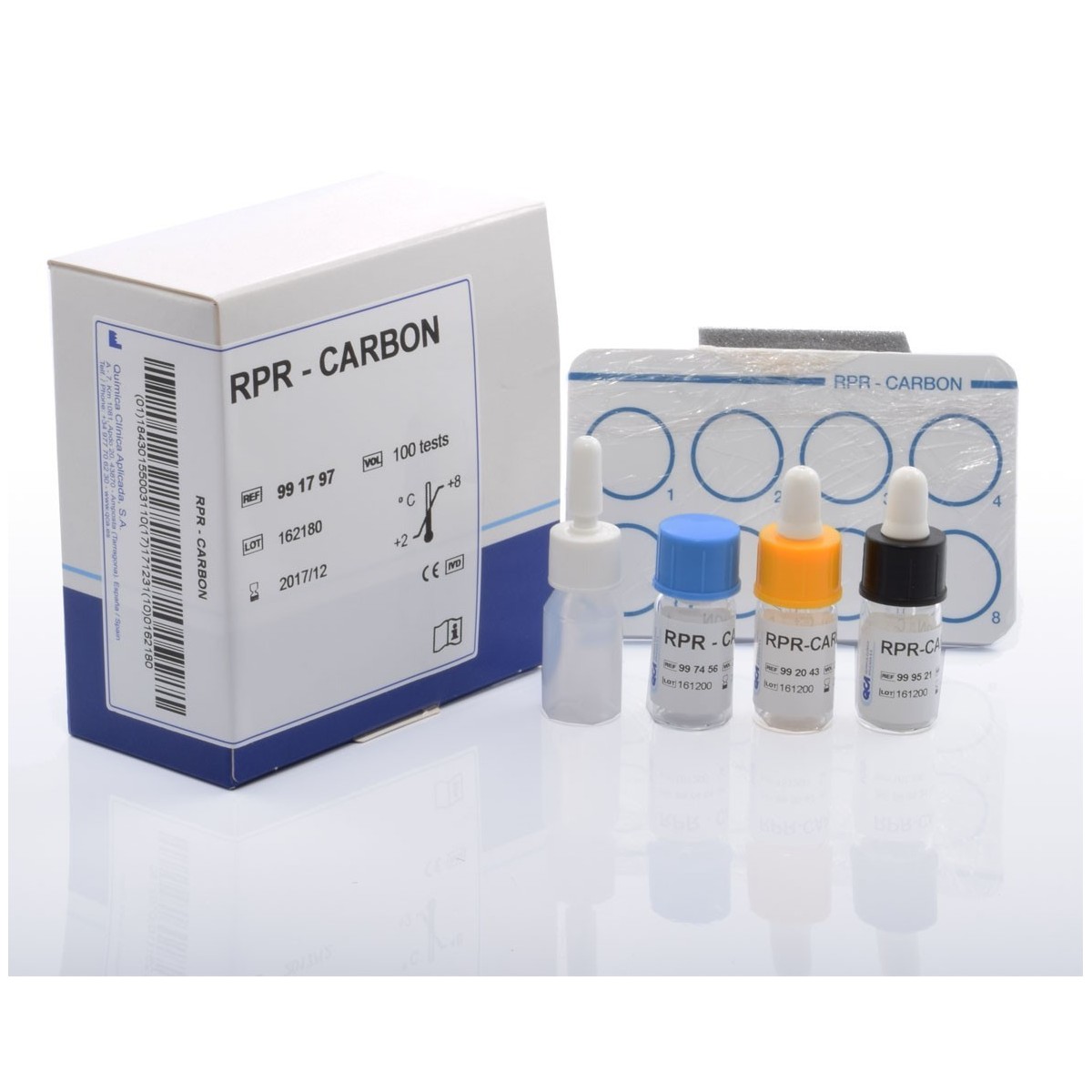 RPR CARBÓN, 100 tests