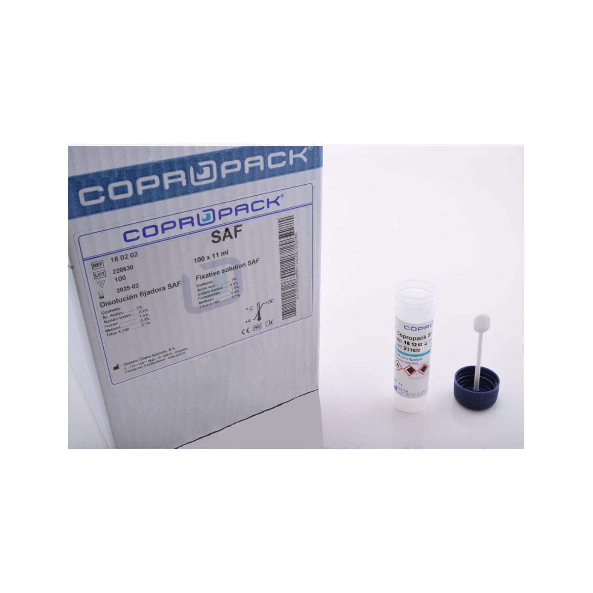 COPROPACK SAF, 100 DET., 100 Det