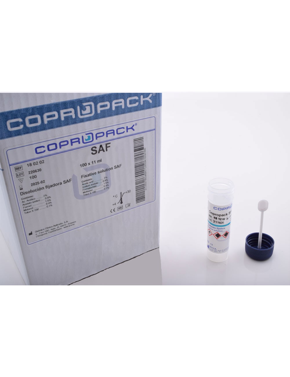 COPROPACK SAF, 100 DET., 100 Det